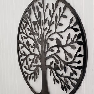 Metal Tree Wall Art Metal Wall Decor Metal Tree Decor Tree Wall Decor ...