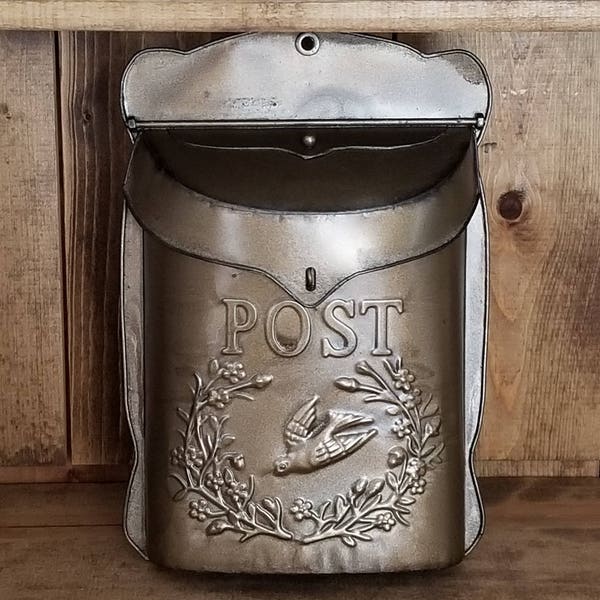 Metal Mailbox - Etsy
