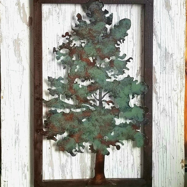 Metal Tree Wall Art - Etsy
