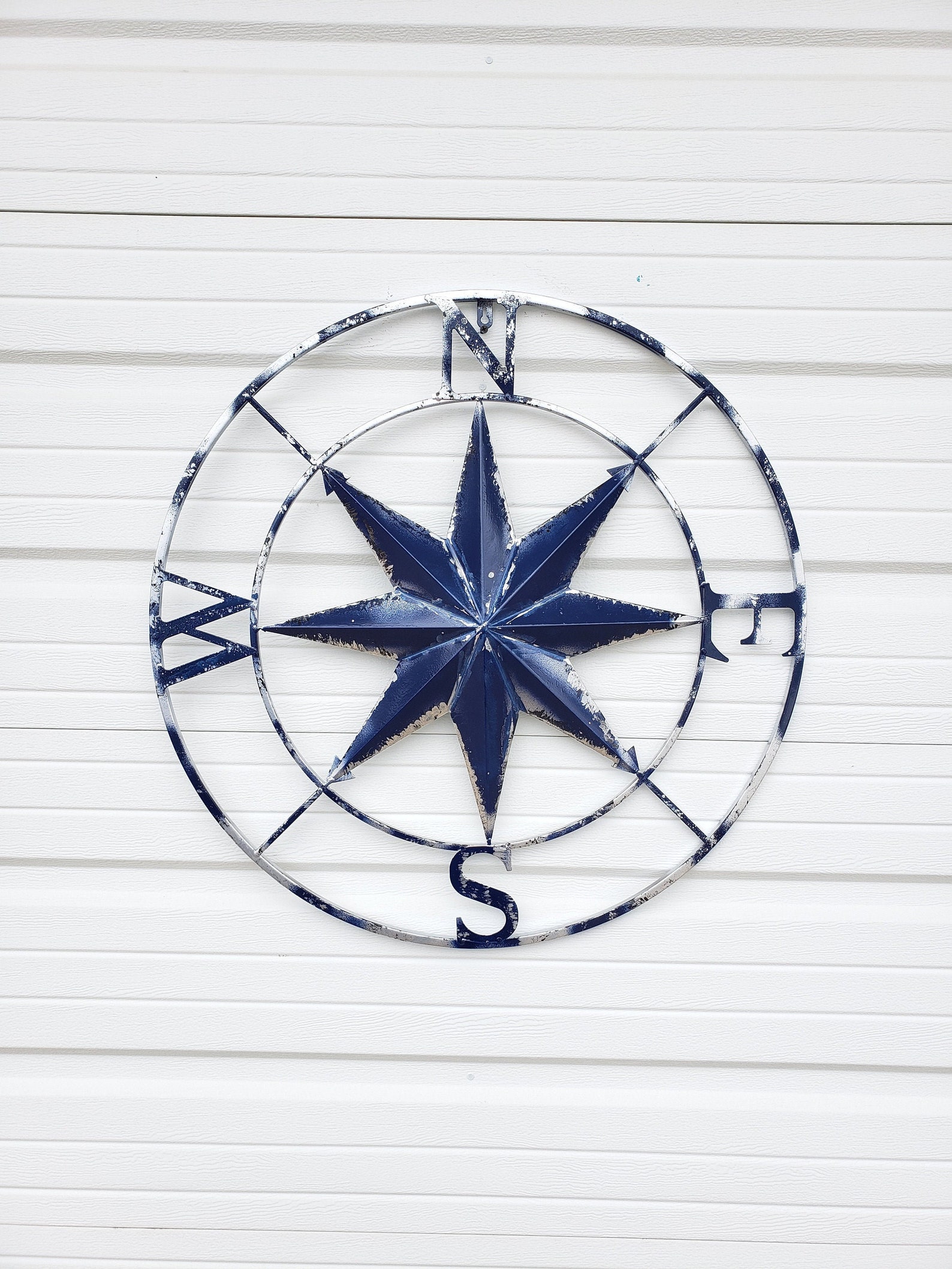 Large Compass Wall Decor Large Metal Compass Wall Art - Etsy