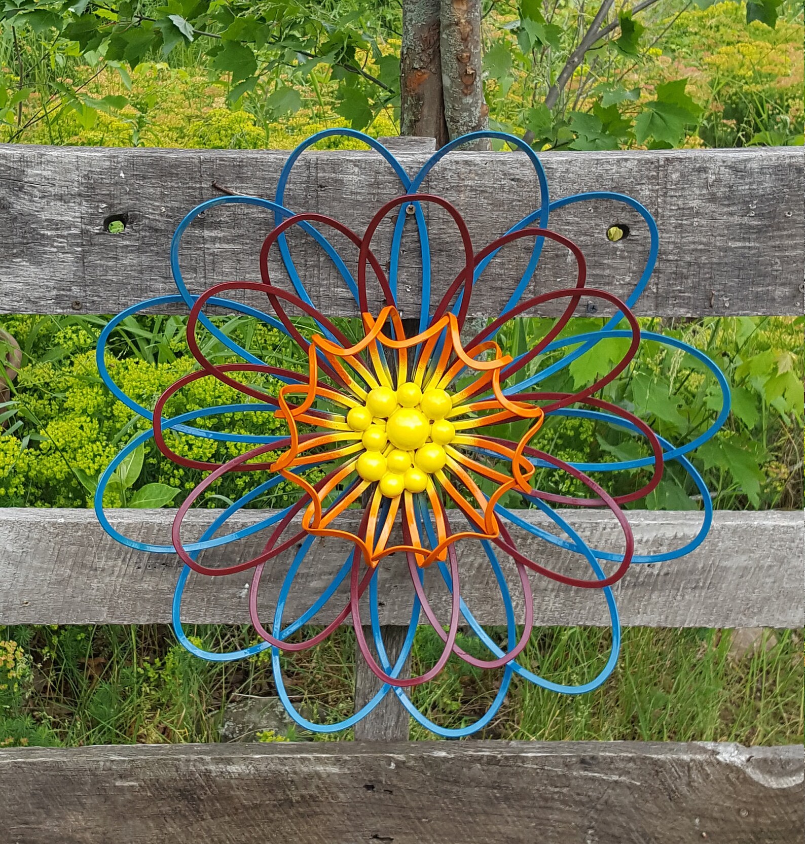 Metal Flower/ Metal Flower Wall Decor/ Large Metal Flower Wall - Etsy