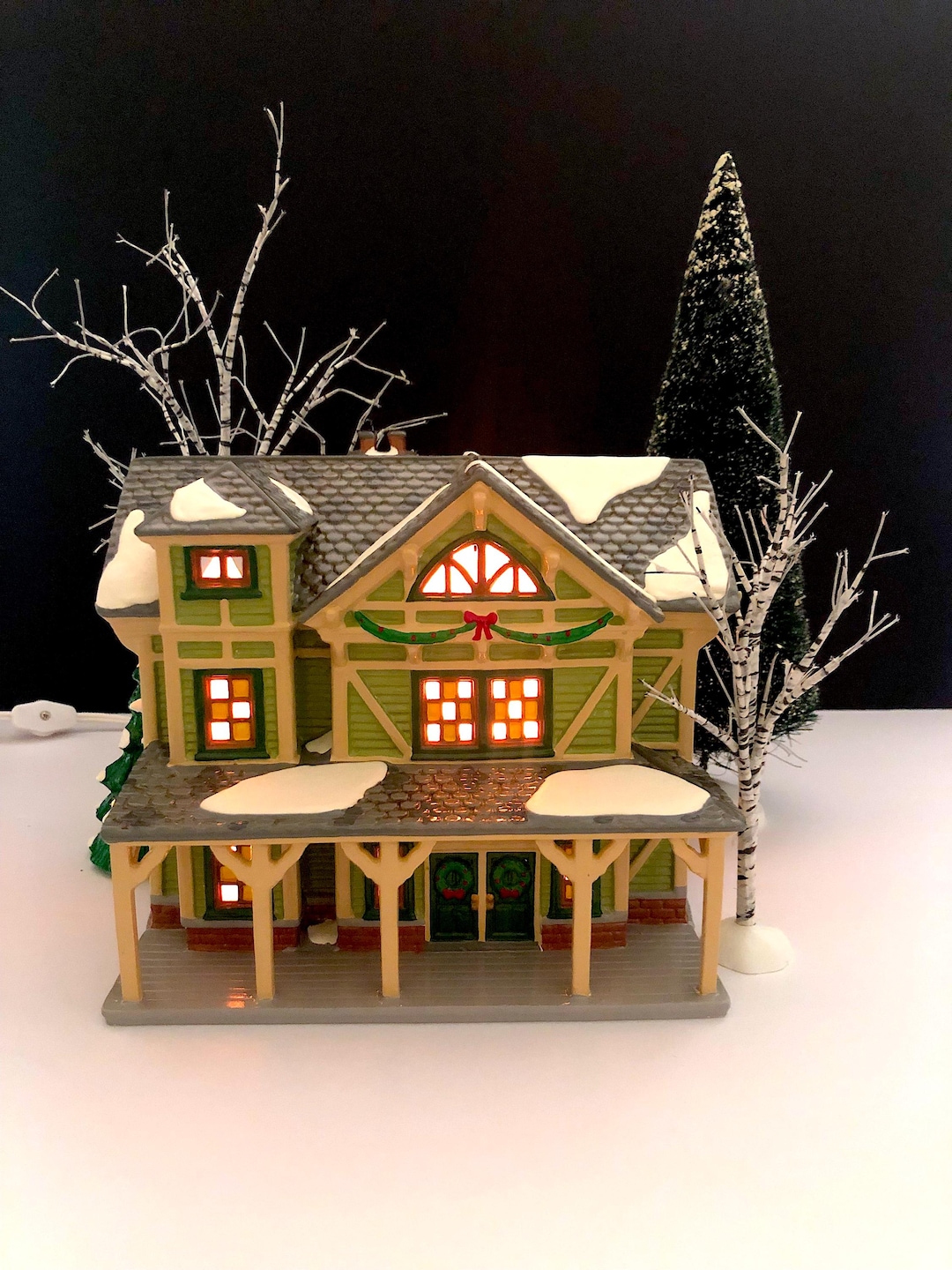 Stick Style House No. 54943 Snow Village 1998 Department 56 NIB - Etsy