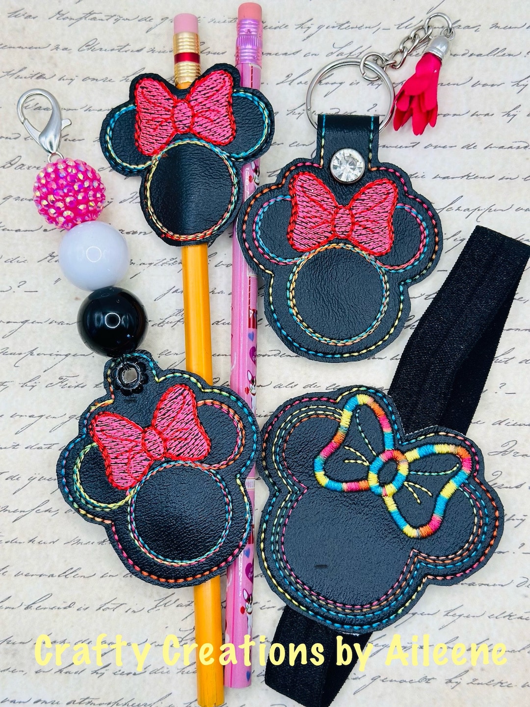 Mouse Stationary Organization/miss Mouse Stationary Items/self Care or ...