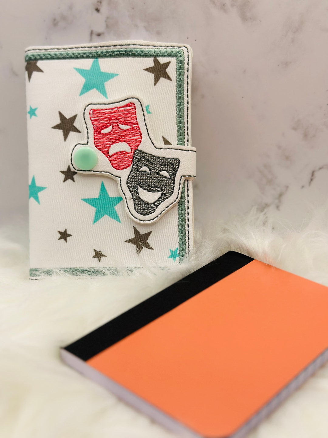 Mini Composition Notebook Book Cover, Reusable Mini Notebook Cover ...