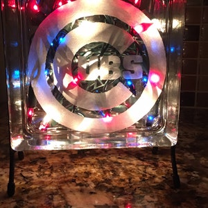 Sports Team Logo Glass Block - Etsy