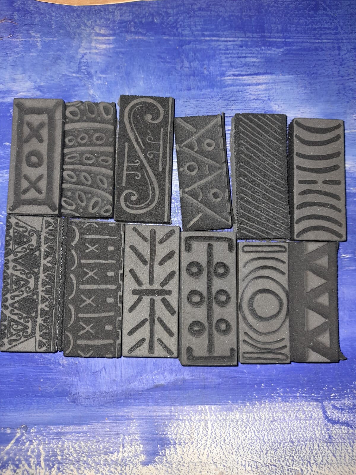 Stamp You Can Use for Wall Art and Decor-stamps,foam Stamp Kit ...