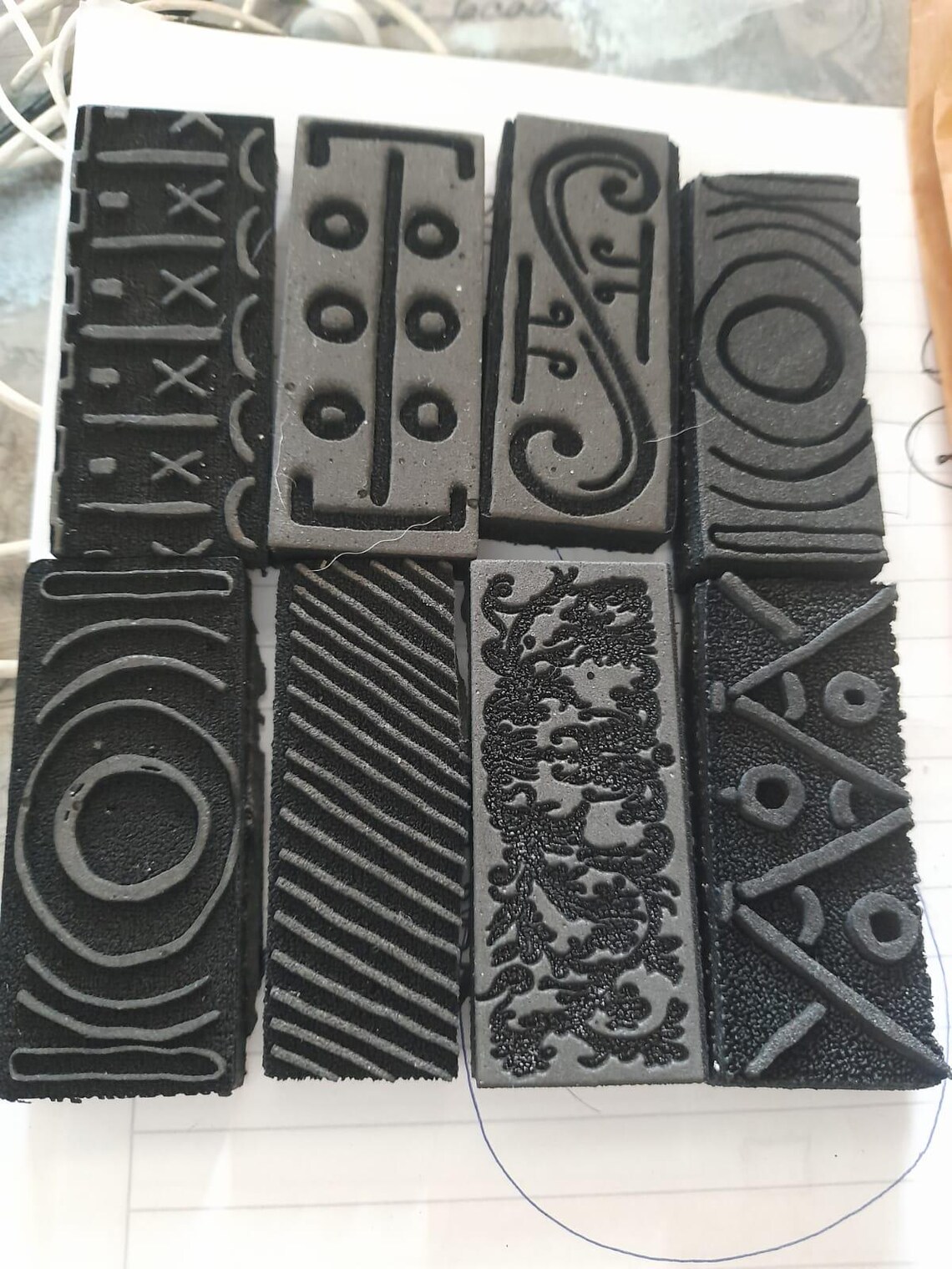 Stamp You Can Use for Wall Art and Decor-stamps,foam Stamp Kit ...