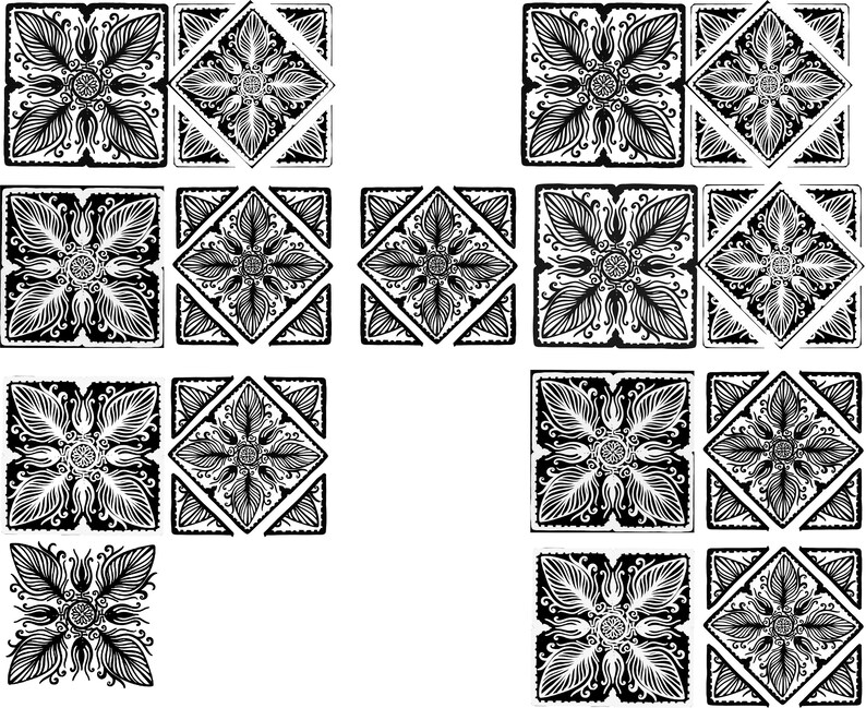 Digital -snowflake SVG Laser Cut File – Winter Stamp Pattern for CNC ...