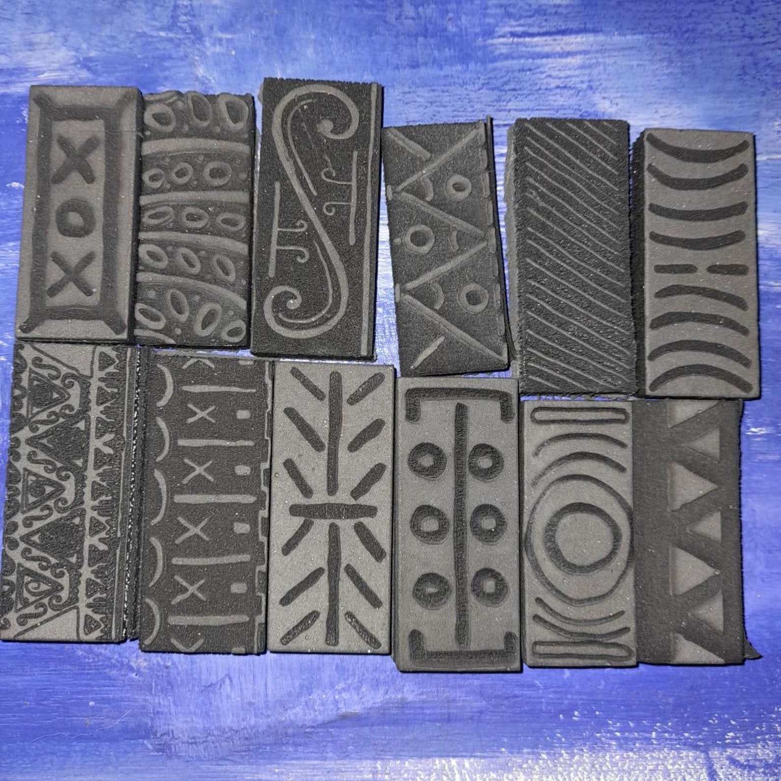 Stamp You Can Use for Wall Art and Decor-stamps,foam Stamp Kit ...