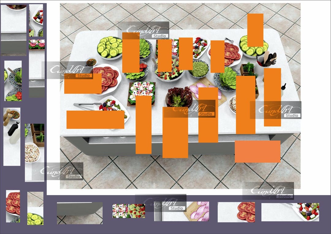 Adult Cut and Paste Activity Pack, Food Theme (printable PDF) - Etsy ...