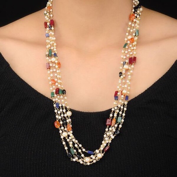 Multistrand Necklace - Etsy