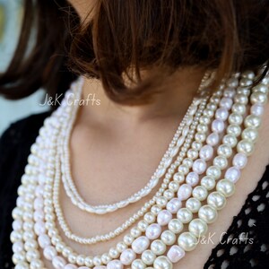 Multi Layered Pearl Necklace | Classic Pearl Necklace | Multi-strand ...