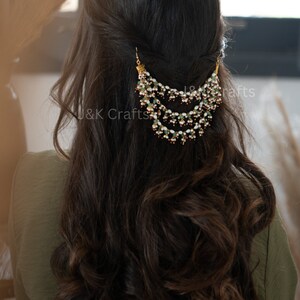 Pearls Braid Pin | Chic Hair Accessories | Multicolored Braid Pin ...