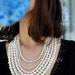 Multi Layered Pearl Necklace Classic Pearl Necklace Multi-strand ...