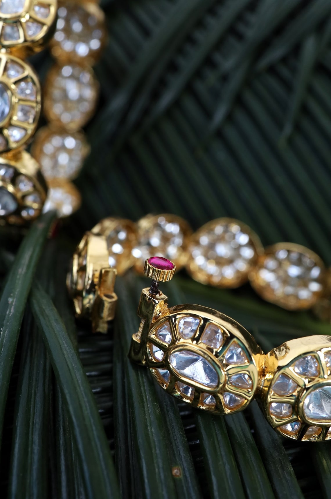 Gold Plated Polki Bangles/ Polki Bangles/ Gold Plated Bangles/ | Etsy