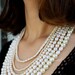 Multi Layered Pearl Necklace Classic Pearl Necklace Multi-strand ...