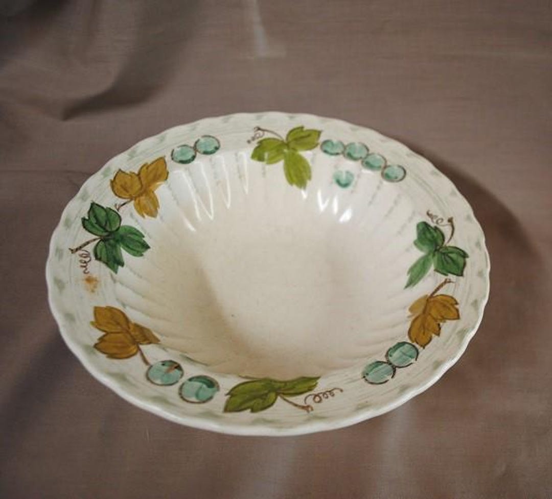 Metlox (vernon) Pottery Vineyard Vegetable Bowl - Etsy