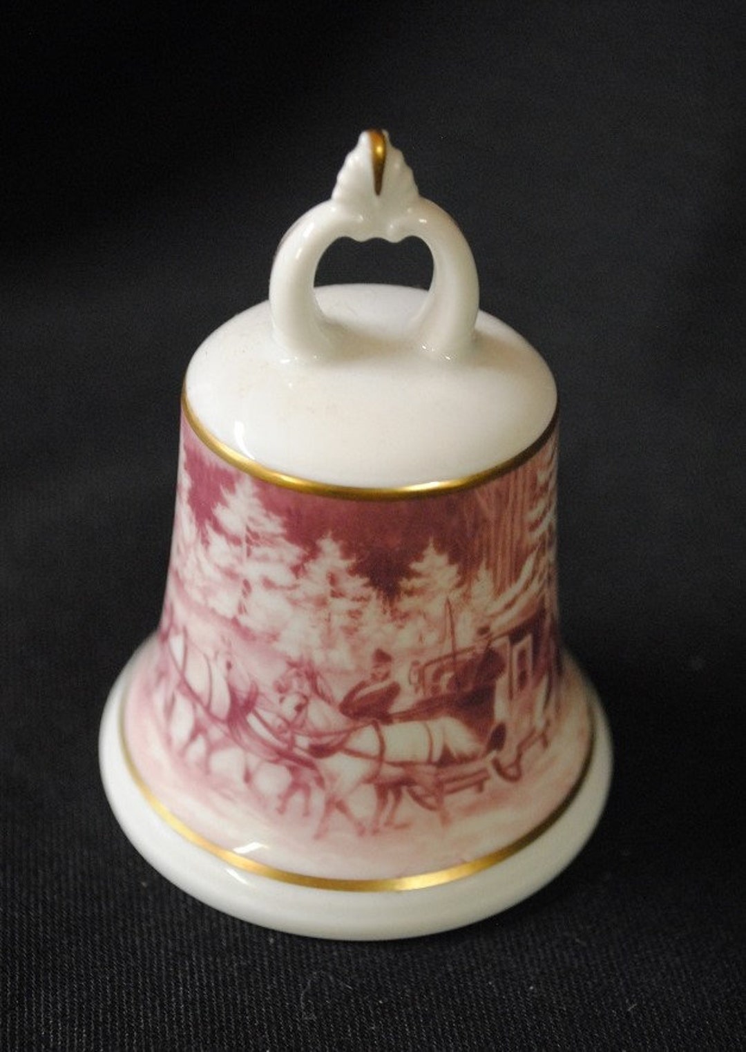 Kaiser W. Germany "sleigh Bell" Porcelain Bell - Etsy