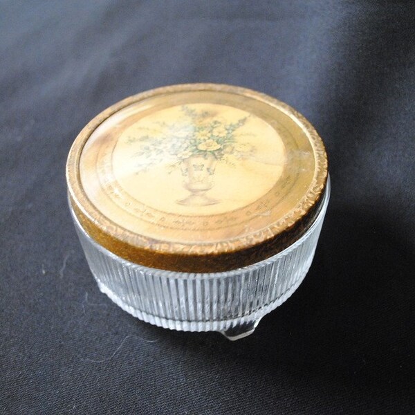 Glass Powder Jar - Etsy