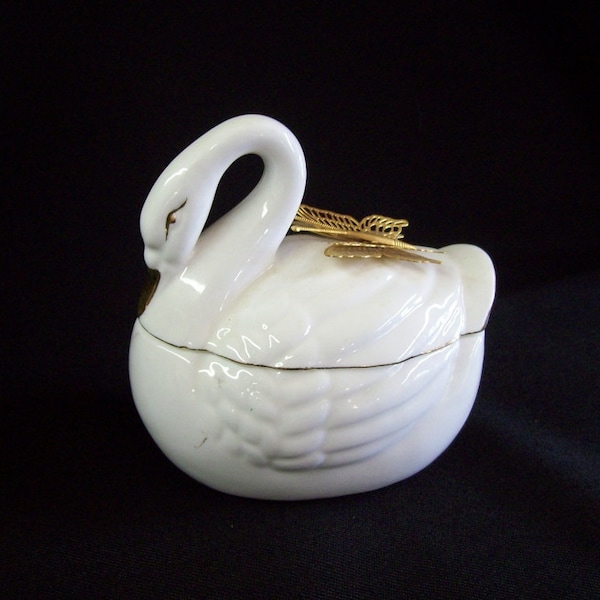 Swan Trinket Boxes - Etsy