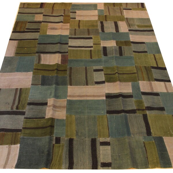 Patchwork Kilim Rug - Etsy