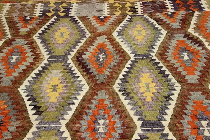 Turkish Vintage Kilim Rug 82x6 Feet Area Kilim Rug Handmade - Etsy
