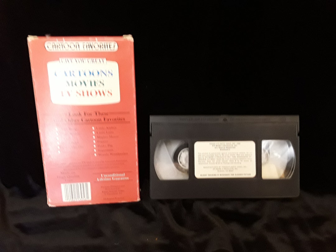 Vintage Set of Two Cartoon VHS - Etsy