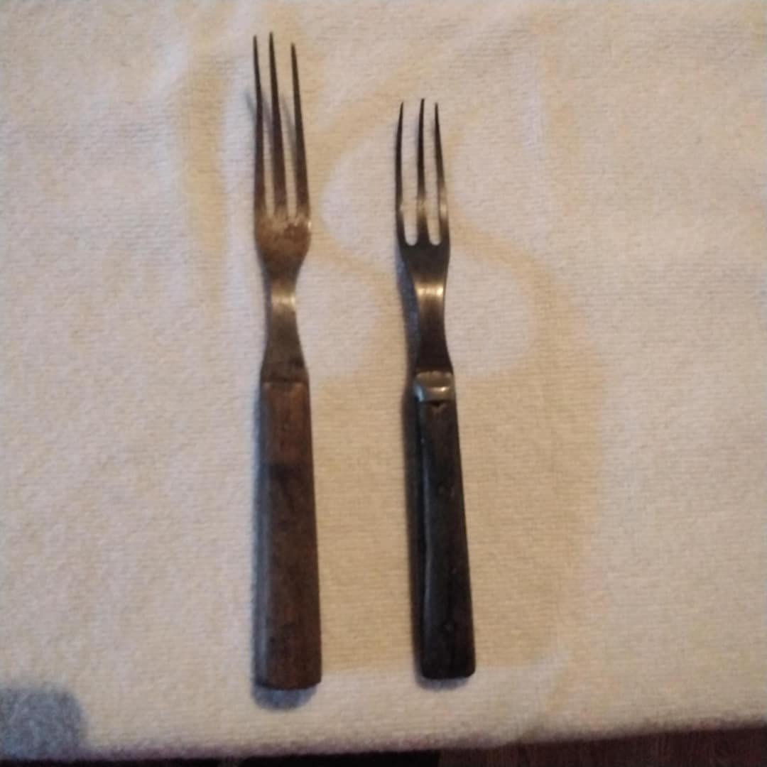 Two Antique Three Pronged Forks - Etsy