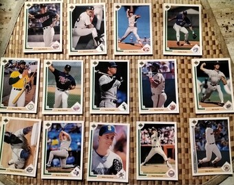 Lot of Vintage Baseball Cards '86, '87, '90 - Etsy