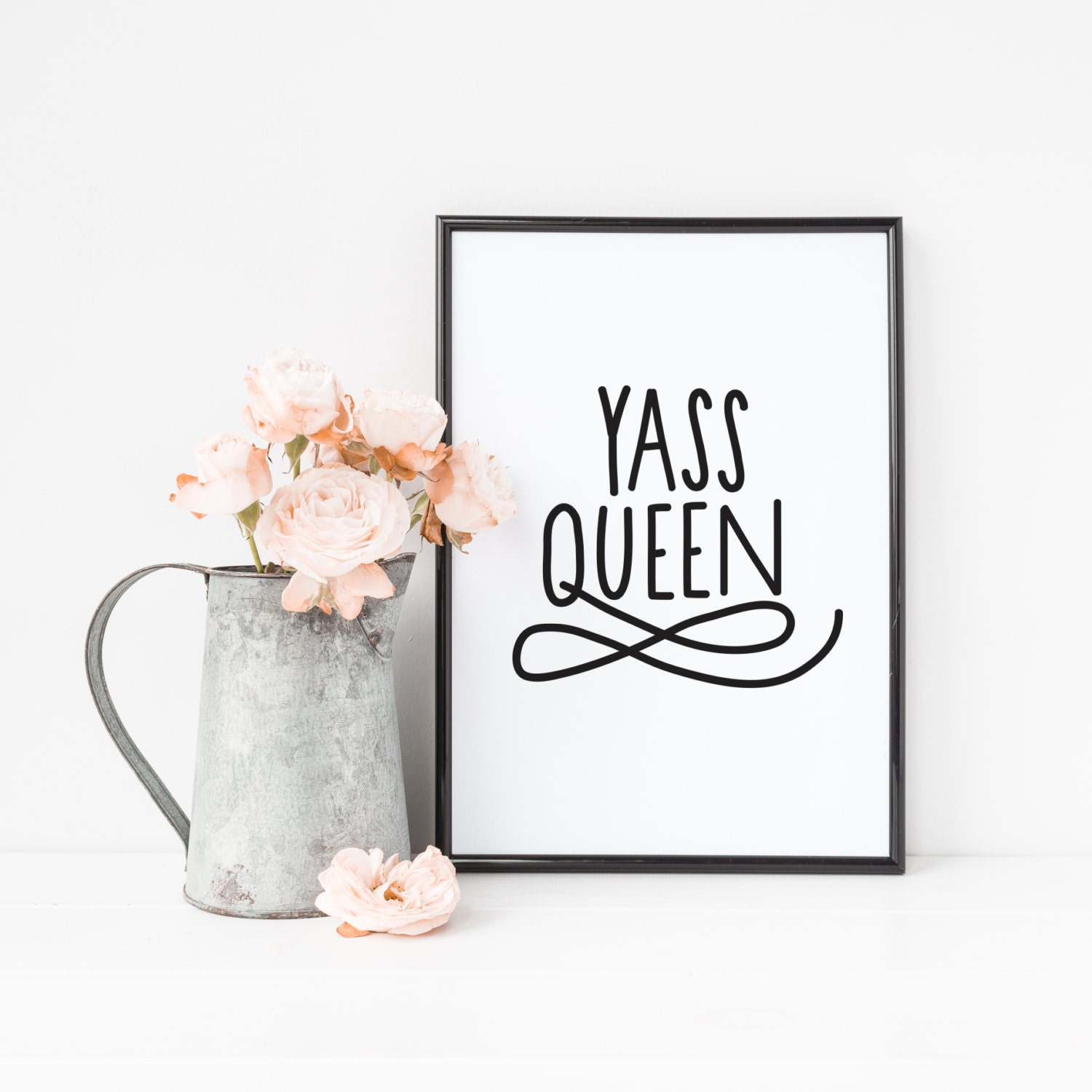 Broad City Yass Queen Feminist Wall Art Prints The Future Is Female Feminist Art Feminism