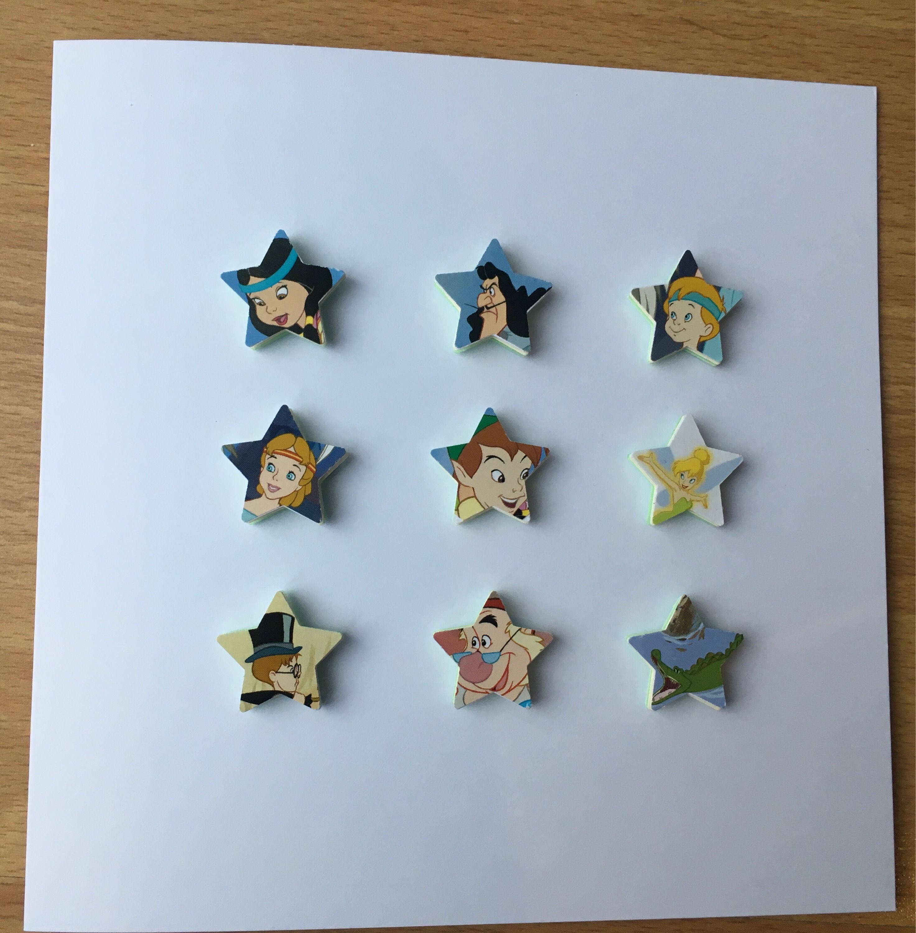 Disney's Peter Pan Stars Handmade Card. With Peter Pan - Etsy