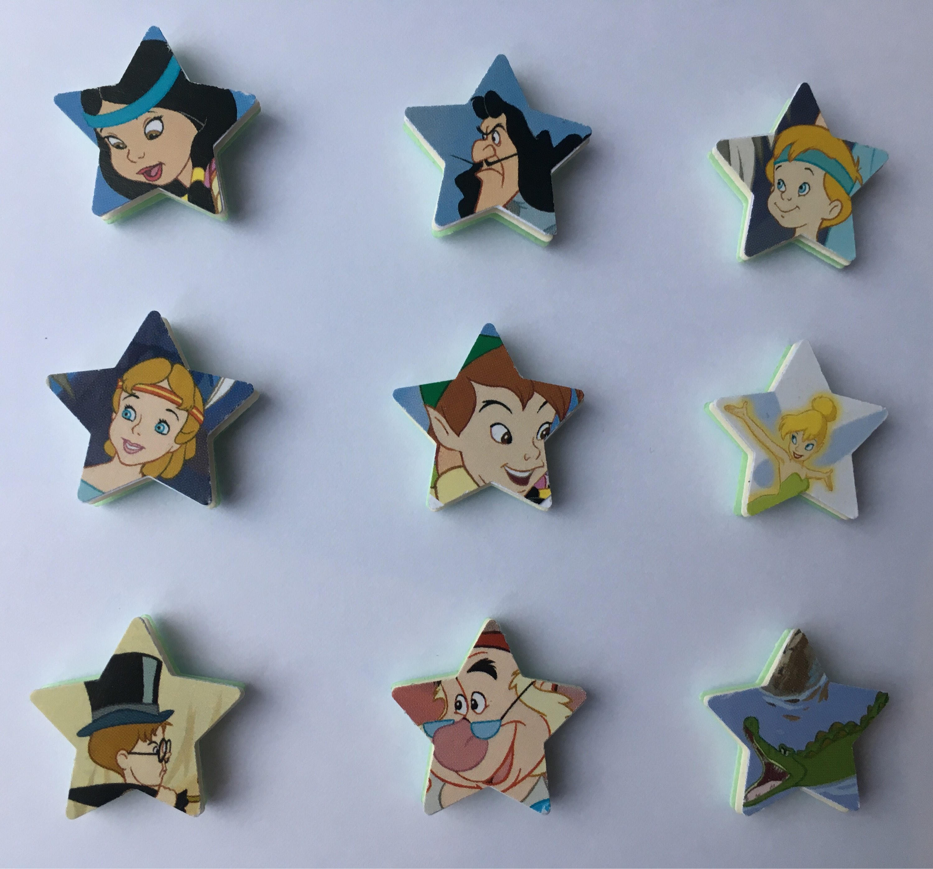 Disney's Peter Pan Stars Handmade Card. With Peter Pan - Etsy