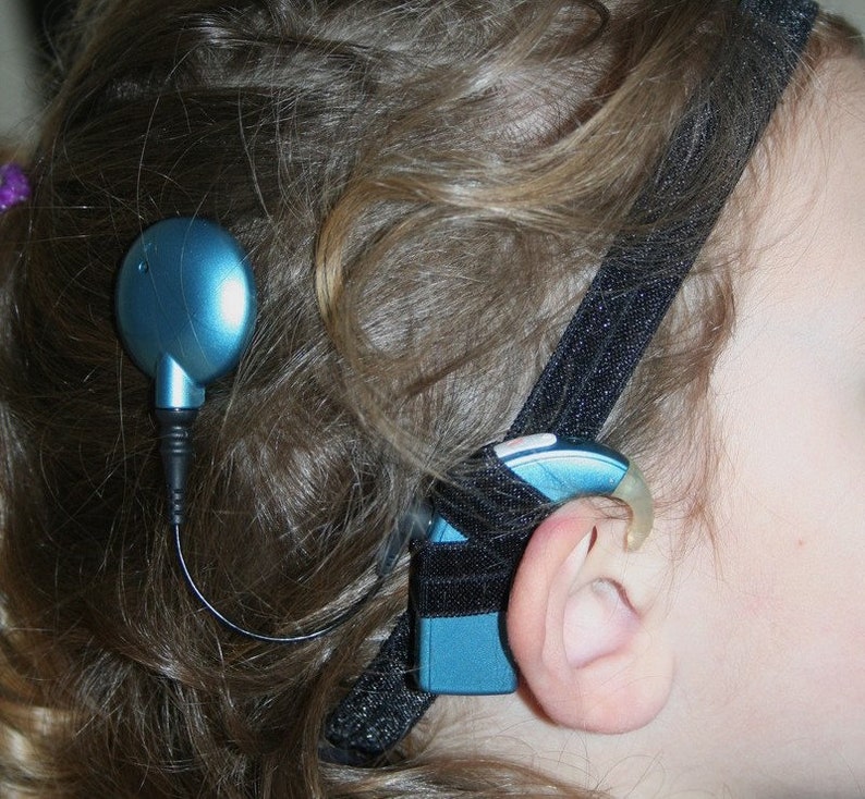 Child/adult Headband for Cochlear Implant or Hearing Aid Solid Color ...