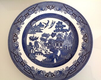 Blue Willow Pattern | Etsy UK