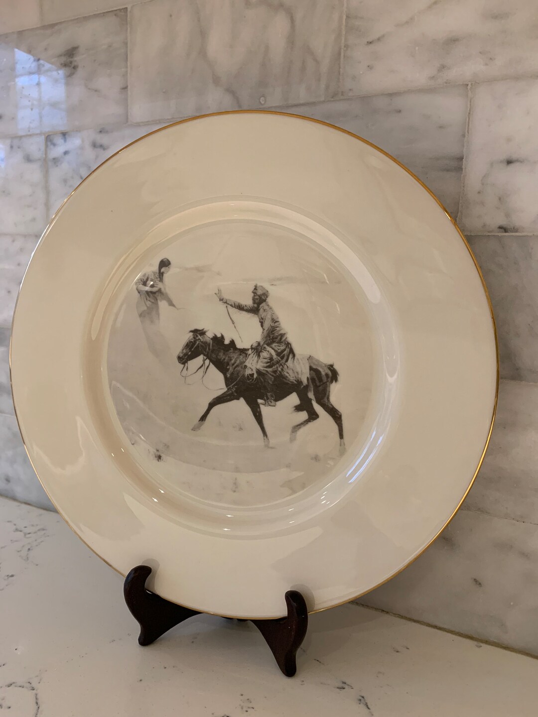 Remington the Vision Plate for the 21 Club - Etsy