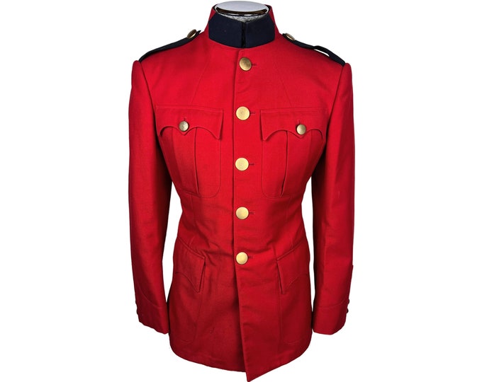 Vintage Canadian Mounties RCMP Red Serge Dress Jacket Size S - Etsy