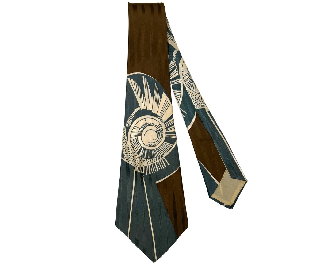 Vintage 1940s Mens Tie Satin Swing Necktie Modernaire Fashions by ...