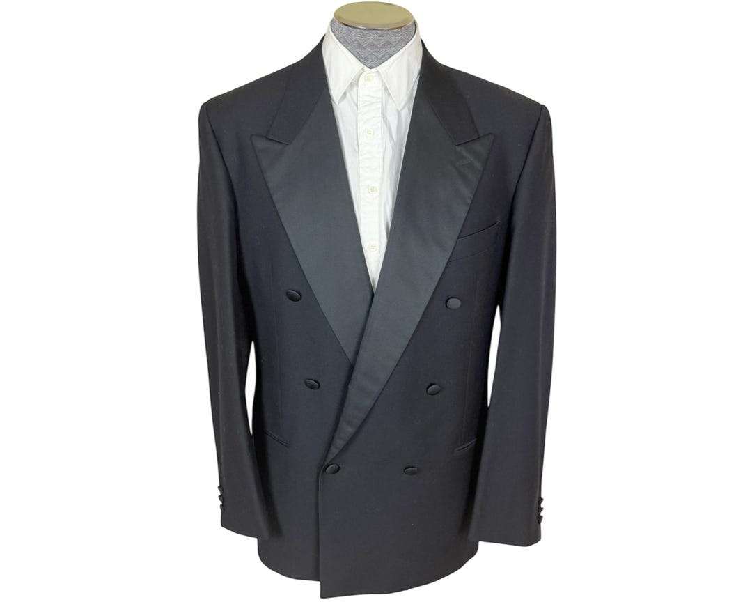 Vintage 1980s Armani Mani Tuxedo / Dinner Jacket – Size 42 Long - Etsy