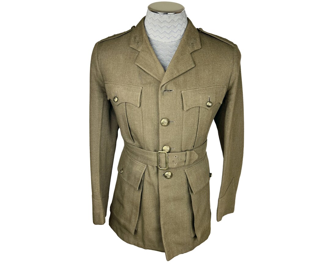 Canadian WW2 RCA Uniform Officer Tunic Jacket Dated 1940 & Identified ...