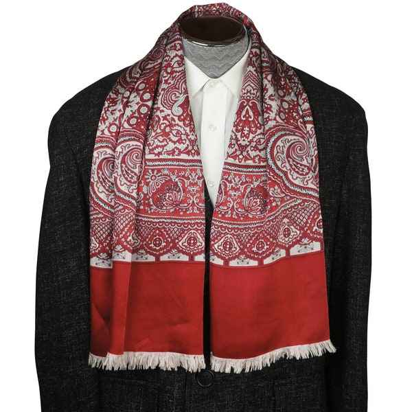Mens Silk Scarf - Etsy