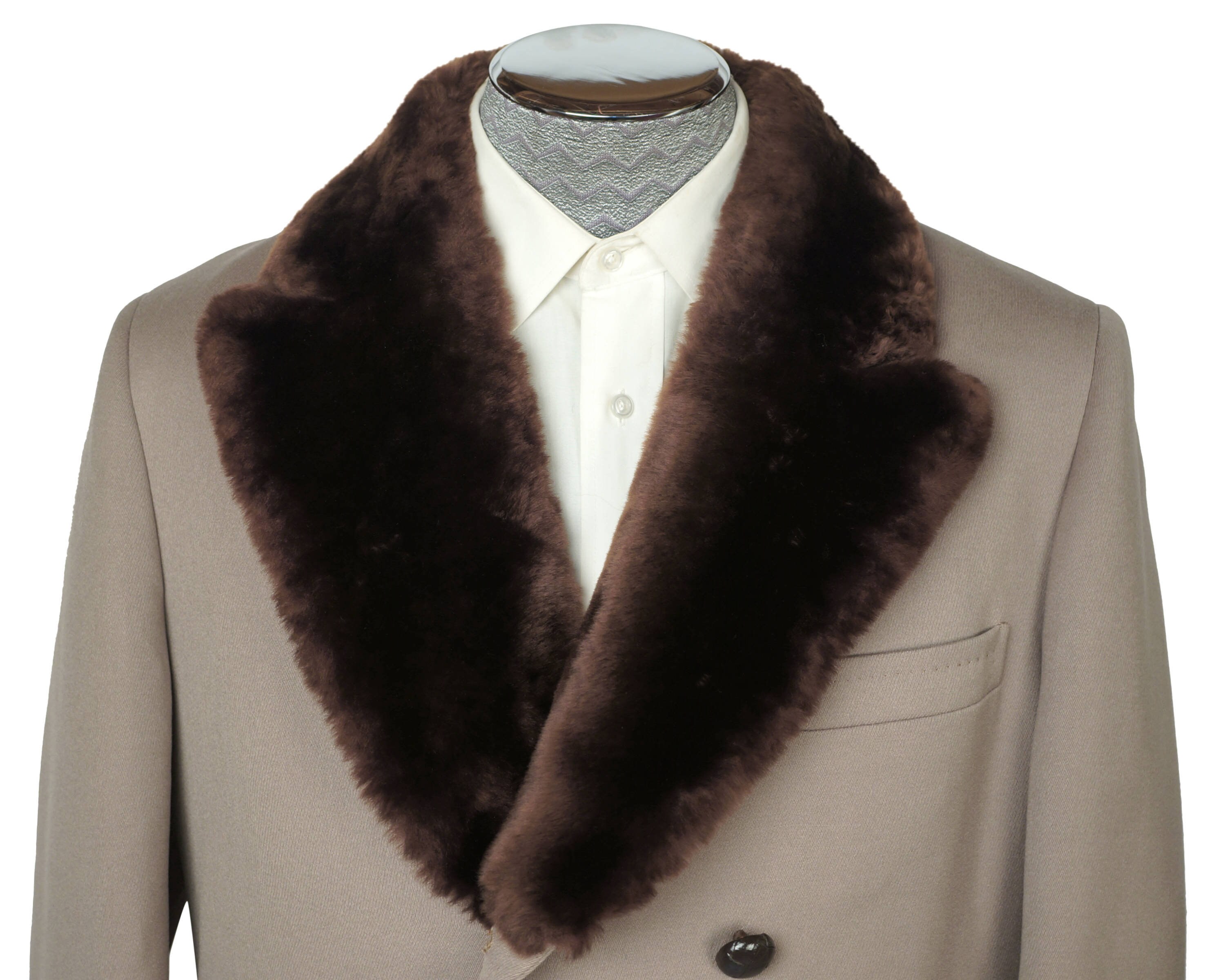 Vintage 60s Cavalry Twill Wool Coat Overcoat Samuelsohn Sz 38 | Etsy