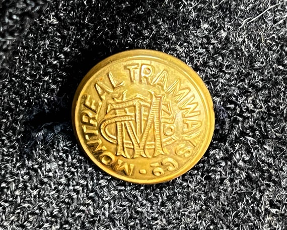 Vintage 1930s Montreal Tramways Coat Workwear Overcoa… - Gem