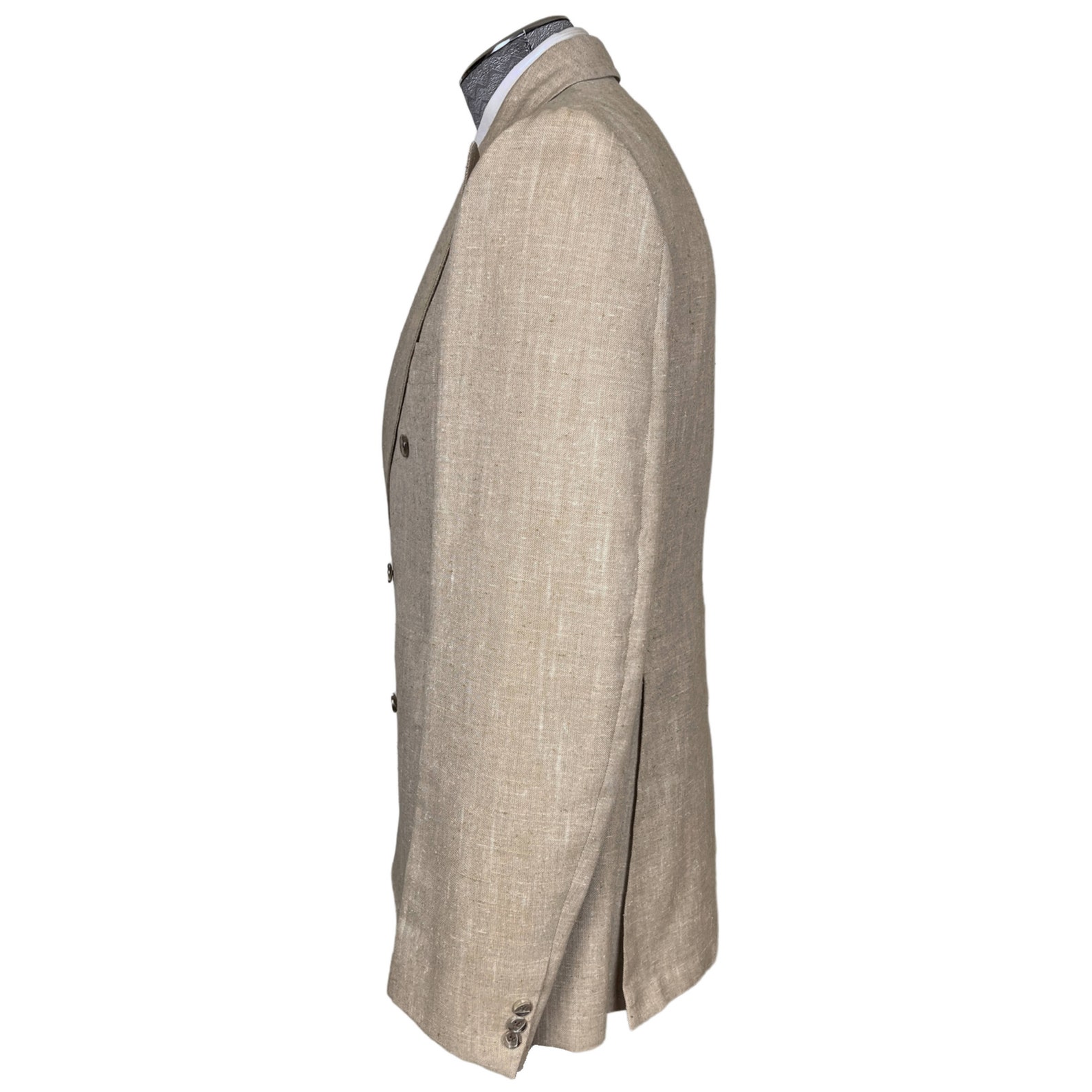 Vintage 1970s Mens Linen Jacket Cy Mann Toronto Tailor Size M Tall ...