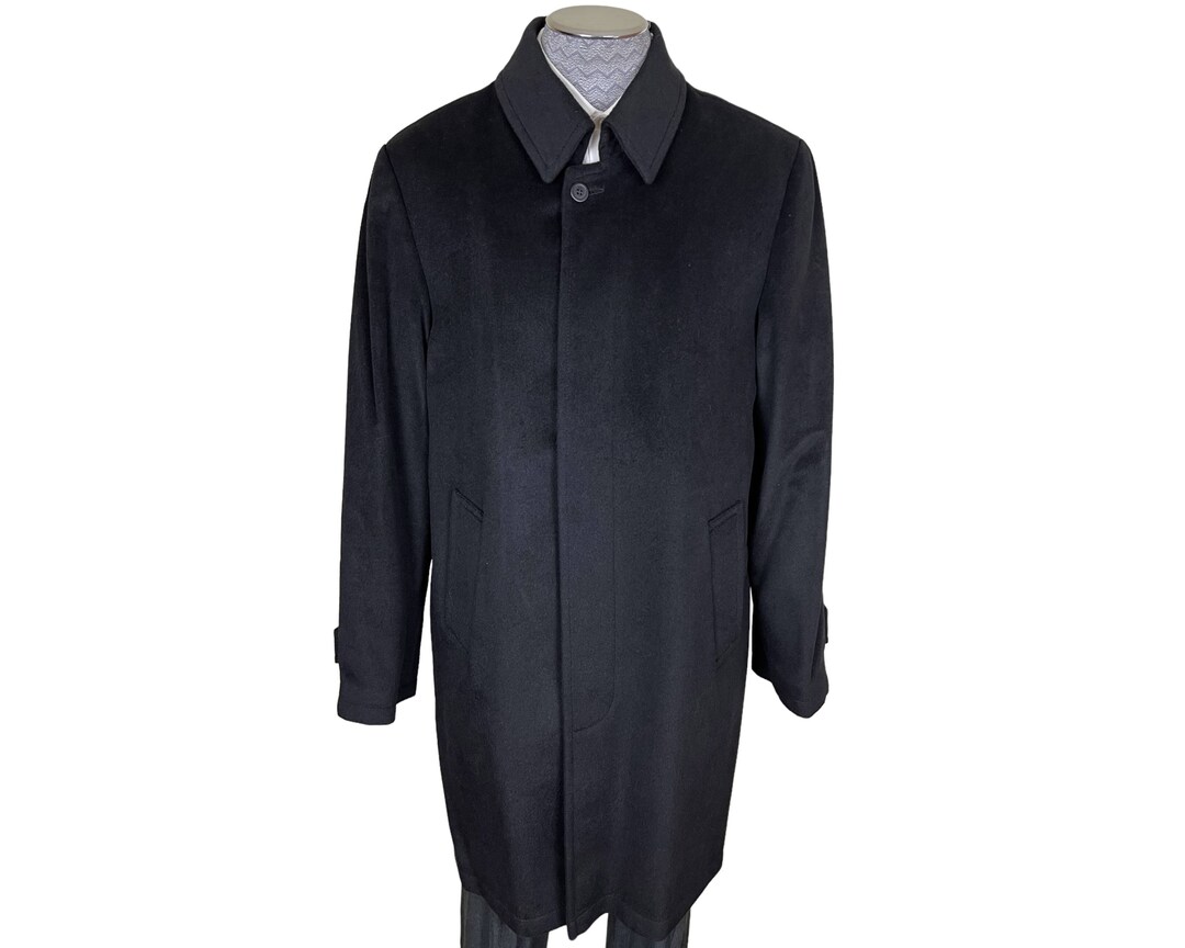 Vintage Baumler Overcoat 100% Cashmere Coat European Size 50 - Etsy