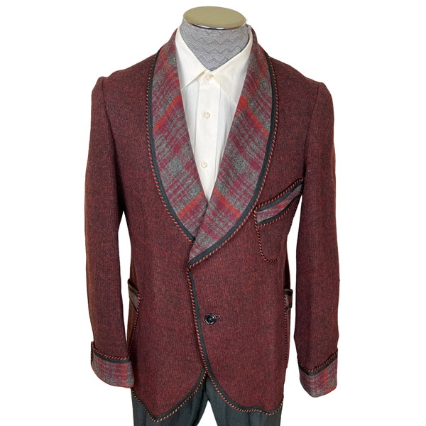 Mens Smoking Jacket - Etsy
