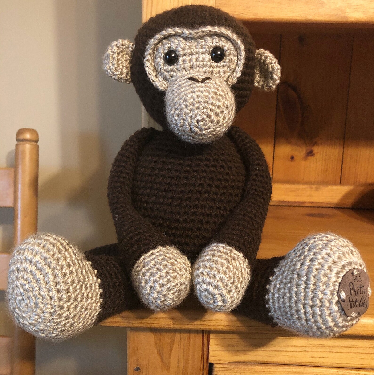 Monkey Stuffy| Stuffed Animal | Crocheted Stuffie | Amigurumi ...