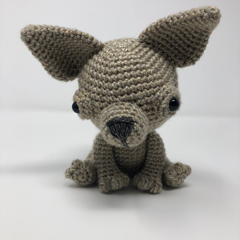 Chihuahua Stuffy| Stuffed Animal | Crocheted Stuffie | Amigurumi Dog ...