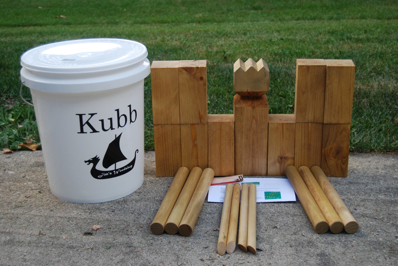 Kubb Set | Etsy