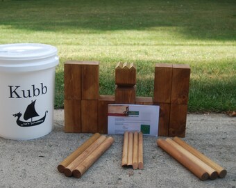 Classic Kubb Set - Etsy
