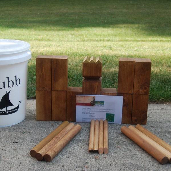 Kubb Game - Etsy